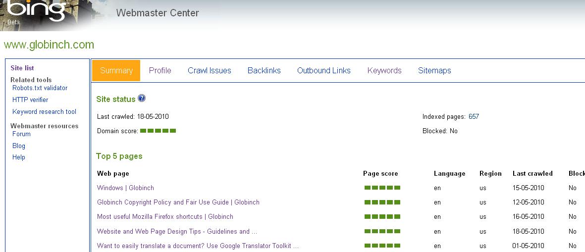 How To Add Site to Bing Search Engine using Bing Webmaster Center ...