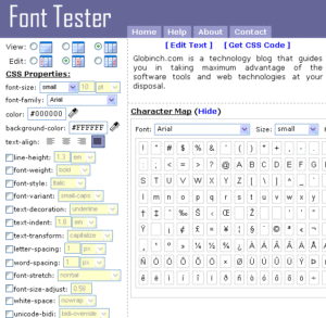 Fonts for Website :Top 10 Font Preview And Comparison Tools | Globinch ...